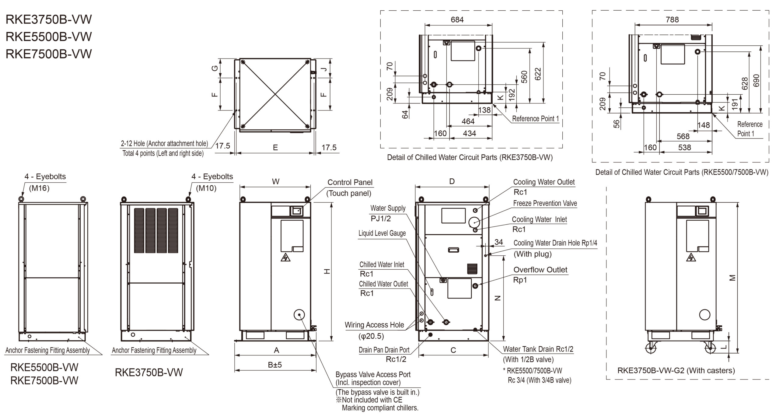 Heavy Duty DC Inverter Chiller RKE-B